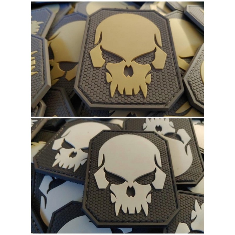 Punisher Skull PVC Patch